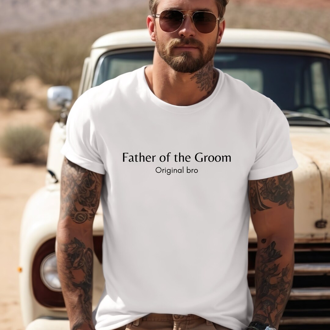 Father of the Groom Premium Crewneck Bachelor Party/wedding Party T ...