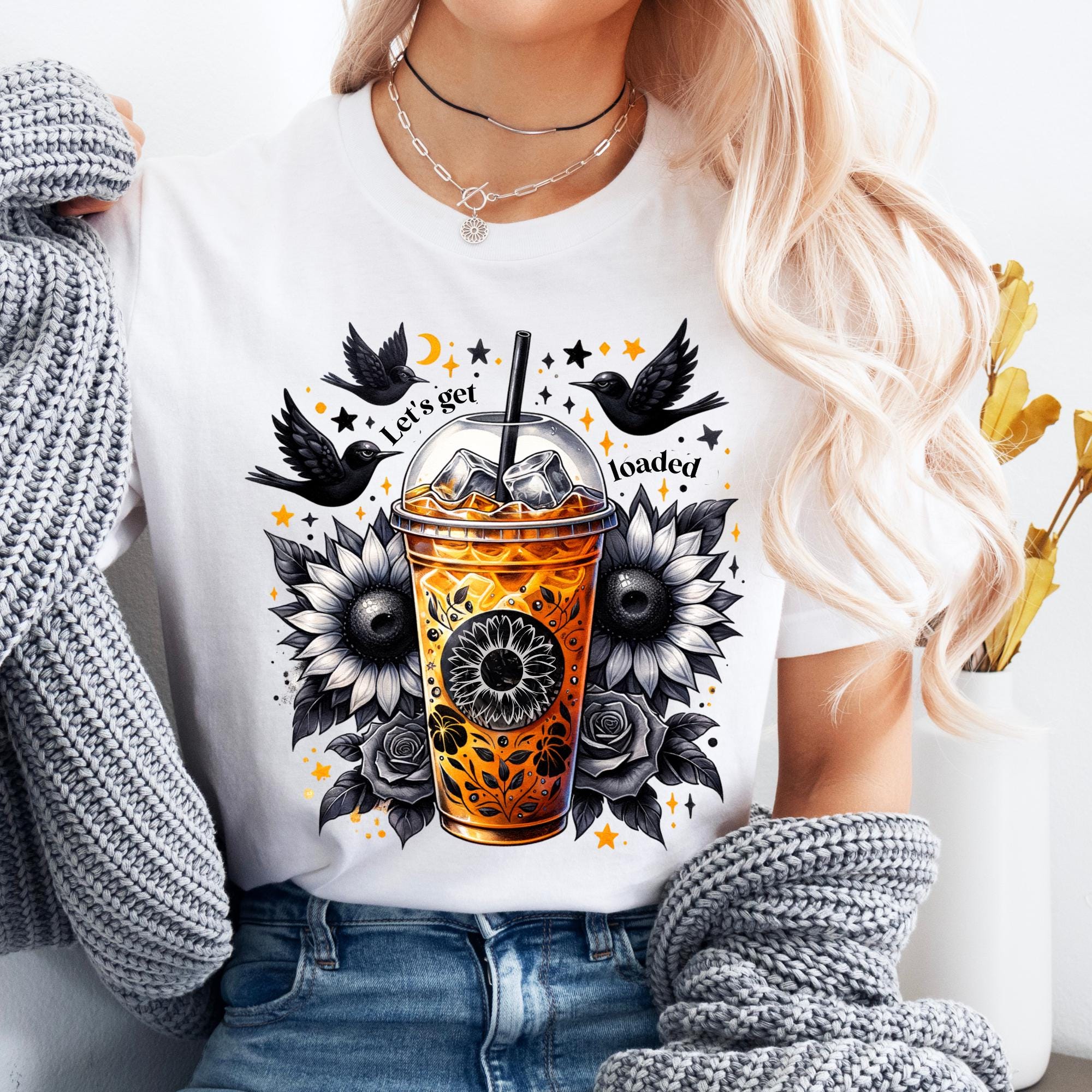 Let's Get Loaded Tea Png Sublimation Design, Love Tea Junkie Clipart ...