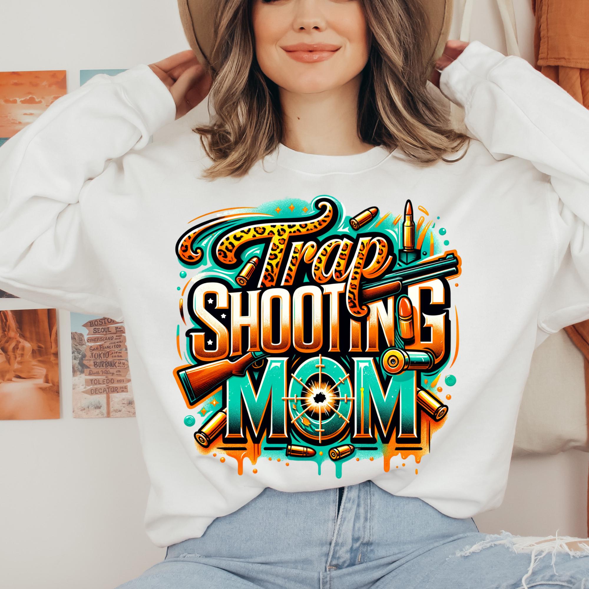 Trap Shooting Mom Png, Hunting Mom Sublimation Design Download, Mother ...