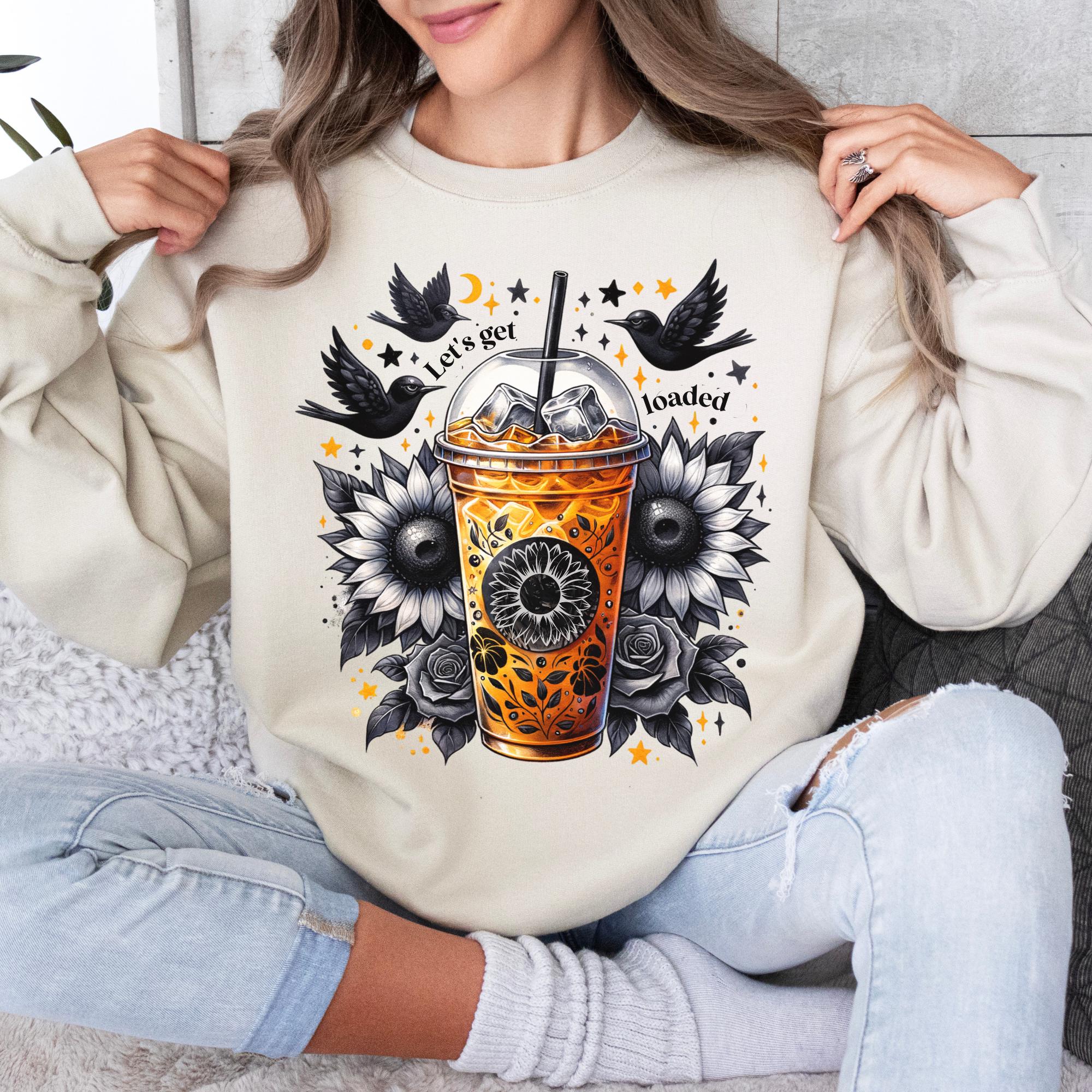 Let's Get Loaded Tea Png Sublimation Design, Love Tea Junkie Clipart ...