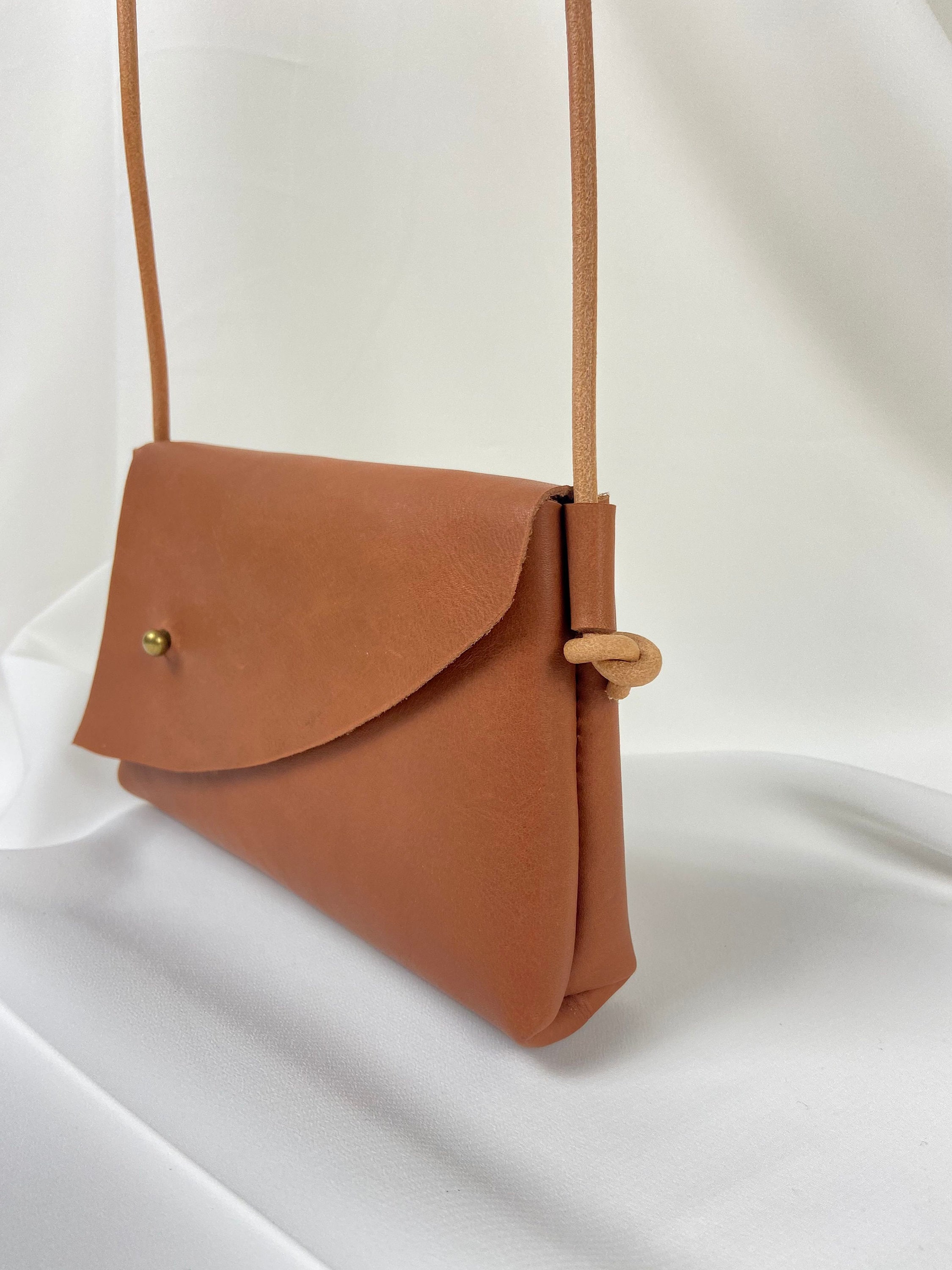Mini Leather Crossbody | Leather Bag | Handmade Leather Purse | Phone ...