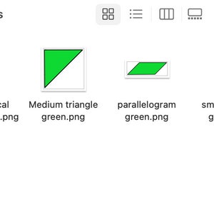 Tangrams Clip Art, Math Clipart - Etsy