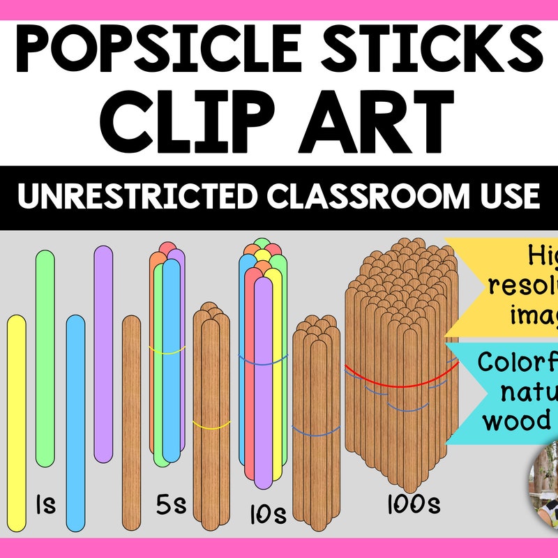 Popsicle Sticks - Etsy