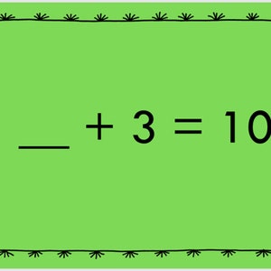 1st Grade Math Jeopardy: Operations and Algebraic Thinking - Etsy