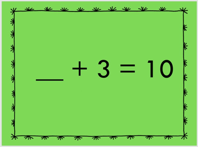 1st Grade Math Jeopardy: Operations and Algebraic Thinking - Etsy