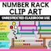 Number Rack Clipart | Rekenrek Clip Art | Digital Counting Frames ...