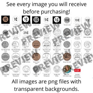 US Coins Clipart | Money Clip Art | Educational Resource | Elementary ...