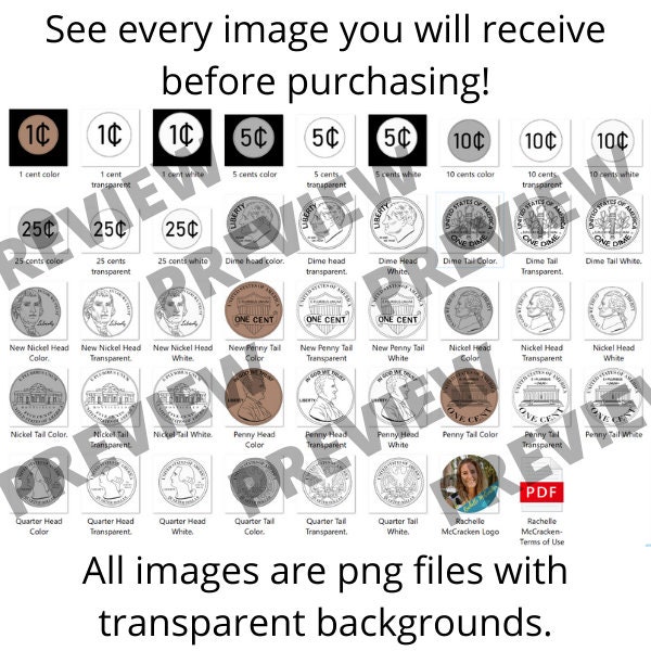 US Coins Clipart | Money Clip Art | Educational Resource | Elementary ...