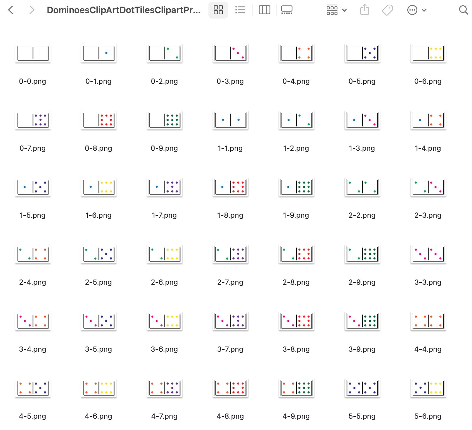 Dominoes Clip Art, Dot Tiles Clipart, Practice Subitizing, Math - Etsy