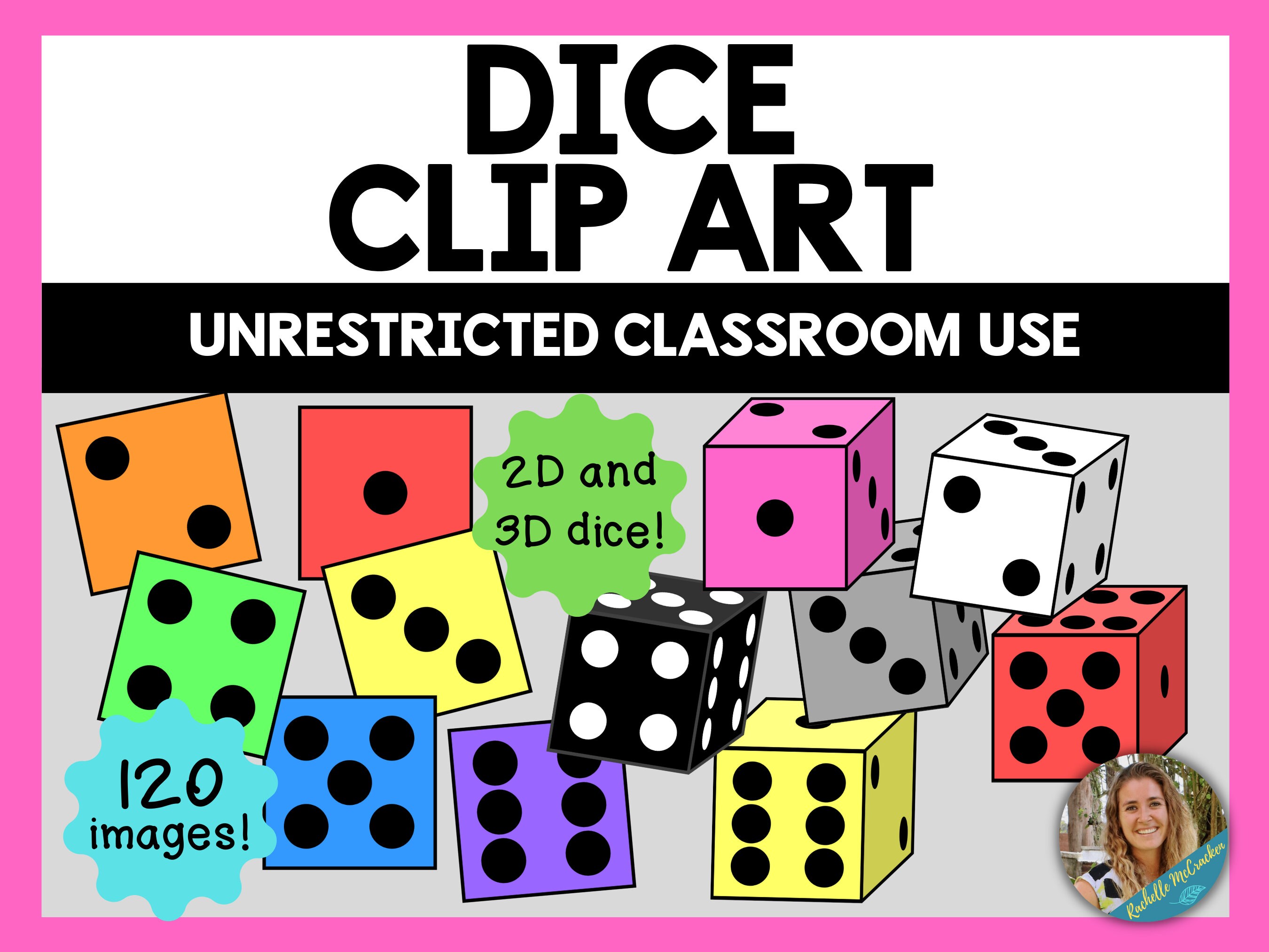 Dice Clip Art 1