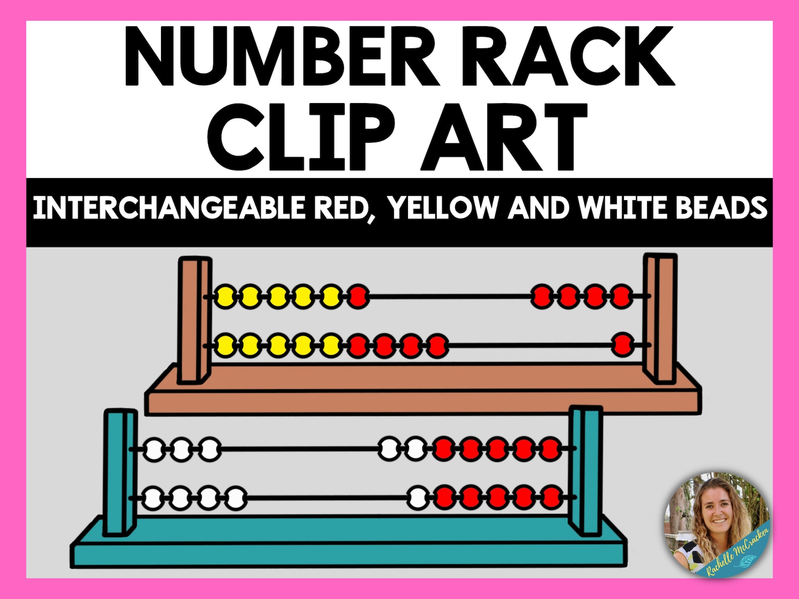 Number Rack Clipart | Rekenrek Clip Art | Digital Counting Frames ...