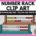 Number Rack Clipart | Rekenrek Clip Art | Digital Counting Frames ...