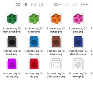 Connecting Cubes Clip Art (unifix Cubes, Linking Cubes) - Math Clipart ...