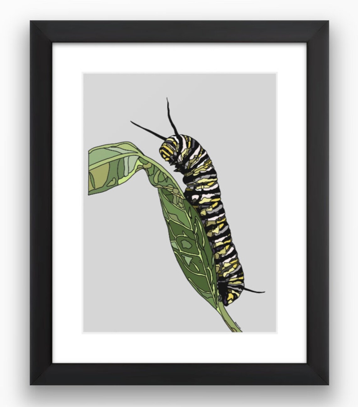 Caterpillar Art, Digital Download, Caterpillar Drawing - Etsy