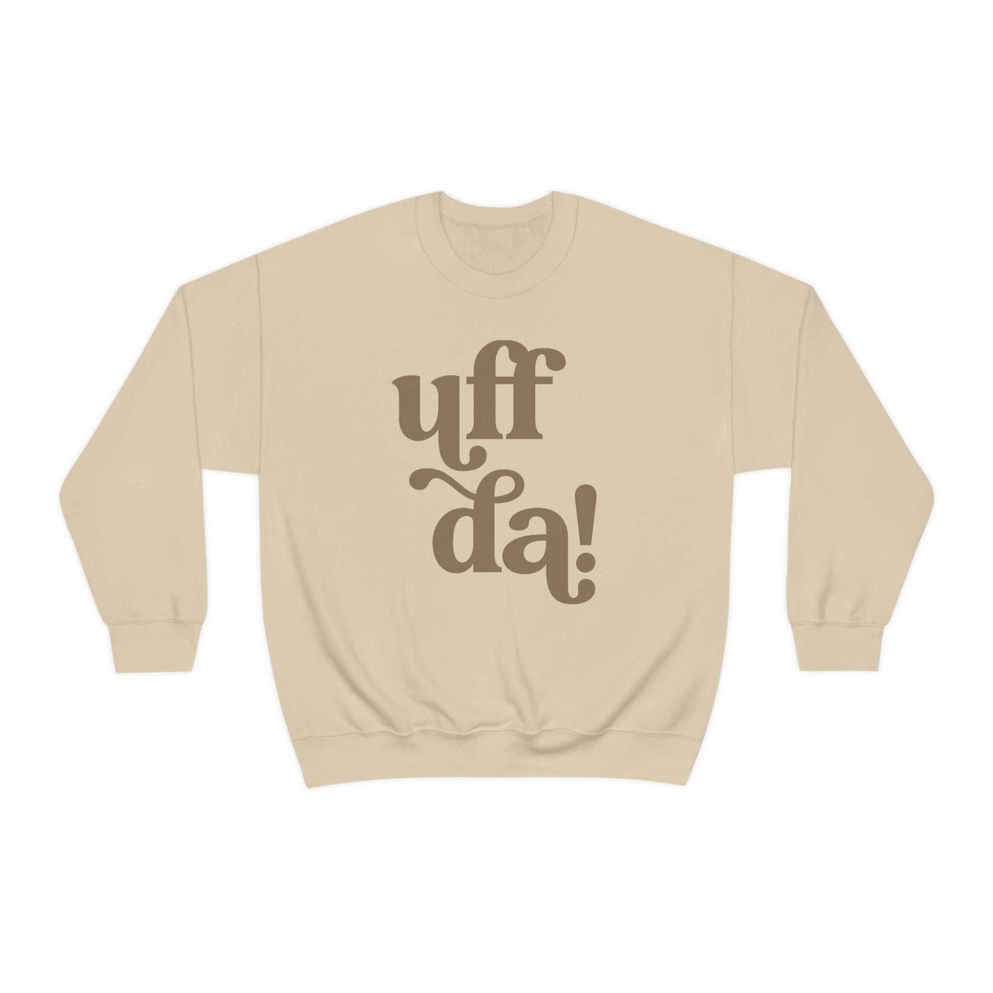 Uff Da Sweatshirt, Uffda Sweatshirt, Funny Uff Da Sweater, Uffda Funny ...