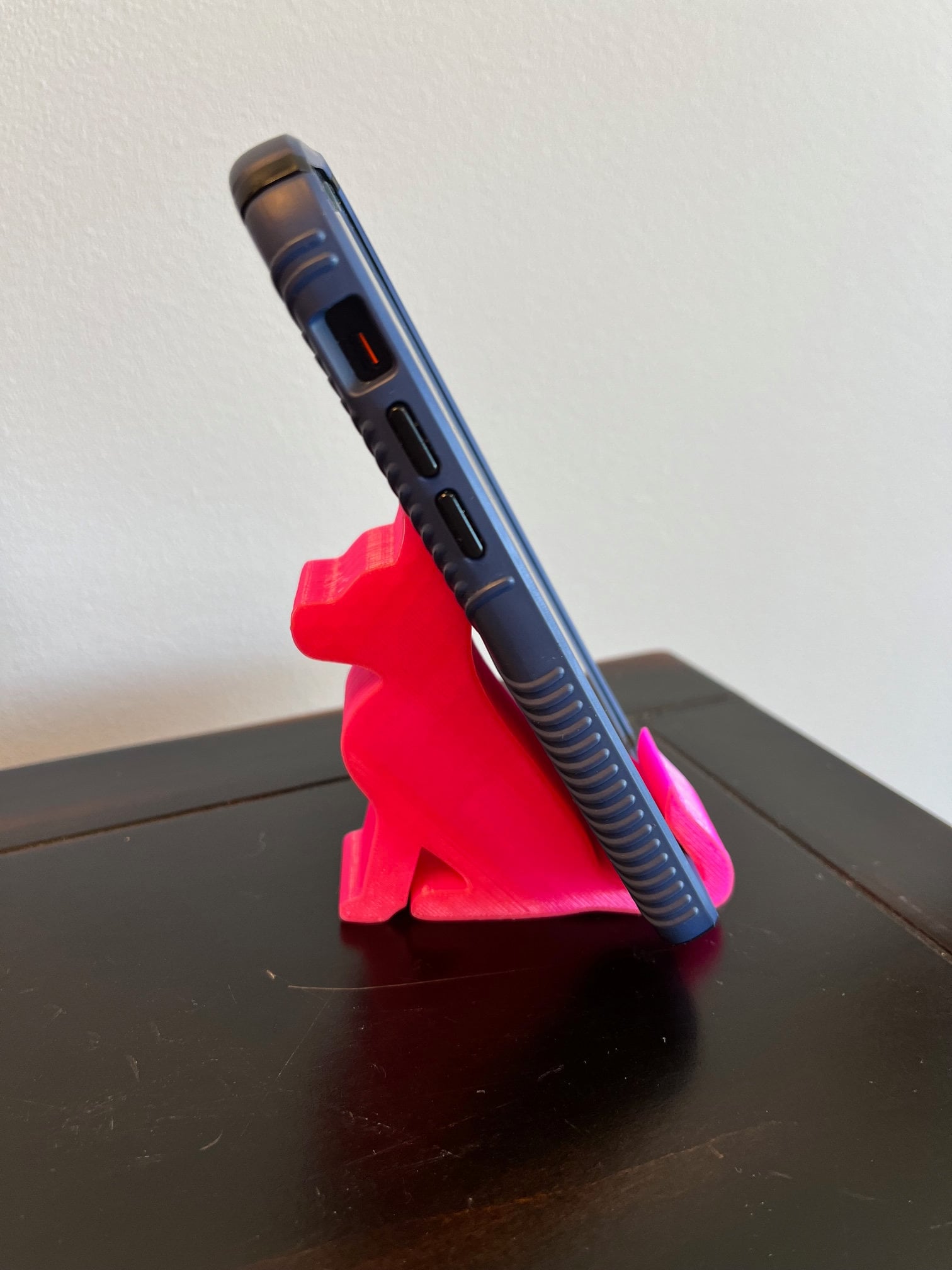 3D Printed Dog Cell Phone Stand, 3D Print, Cell Phone Stand, Phone ...