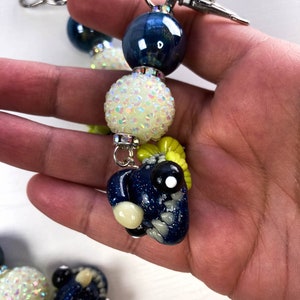 Glow in the Dark Anglerfish Keychain - Etsy