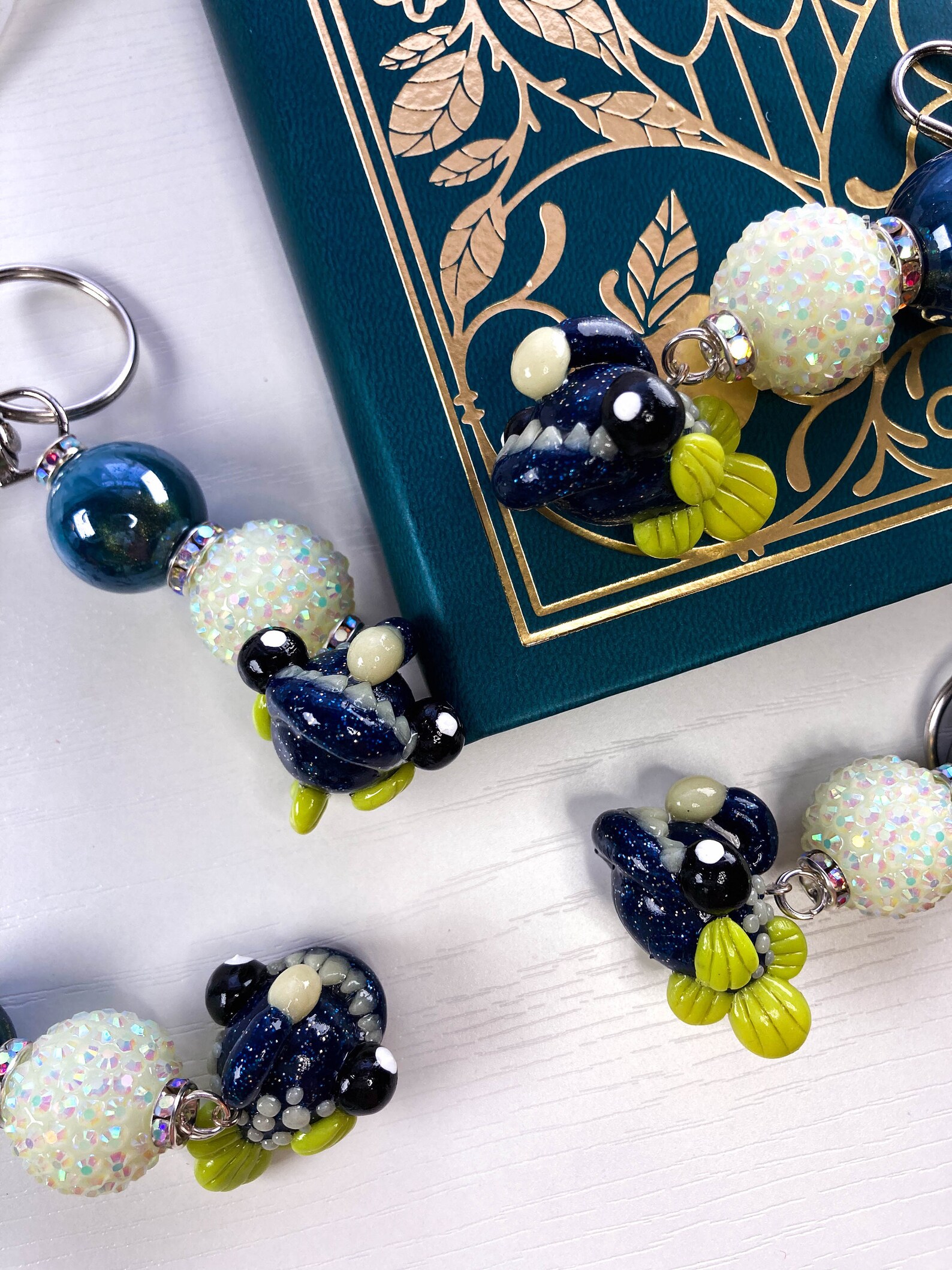 Glow in the Dark Anglerfish Keychain - Etsy