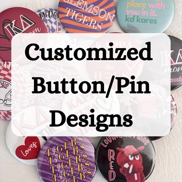 Sorority Buttons - Etsy