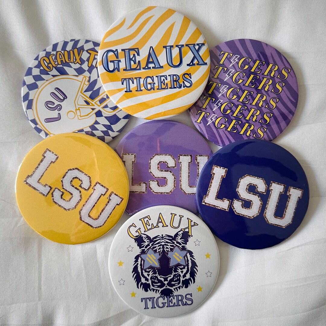LSU Gameday Pins - Etsy