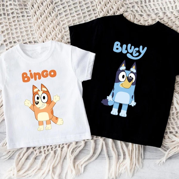 Bluey T Shirt Kids - Etsy