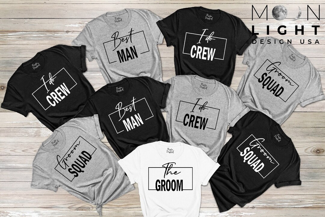 Groom Crew Shirts, Groom Squad Shirt, Groom Tshirt for Bachelor Party ...