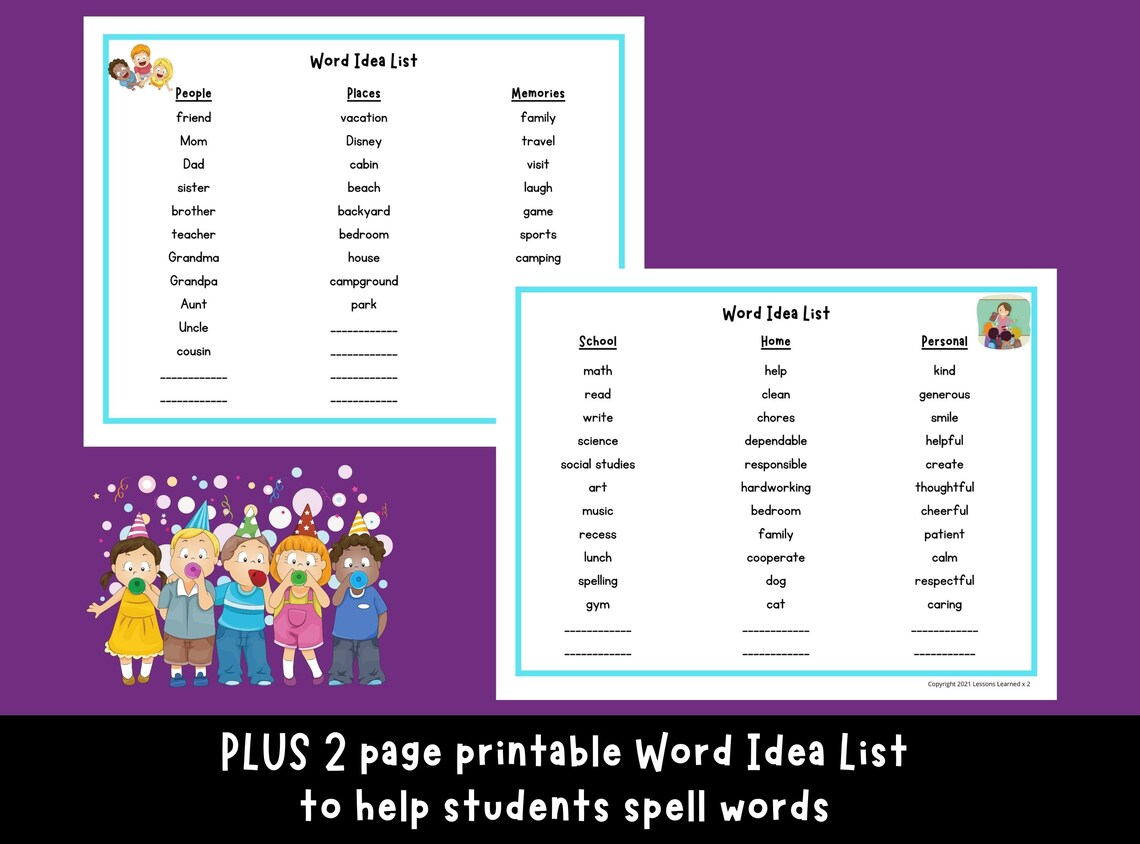 2025 New Years Kids Activities, Reflection & Goal Setting Tab Book for ...