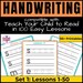 Teach Your Child to Read in 100 Easy Lessons, 100 Easy Lessons Writing ...