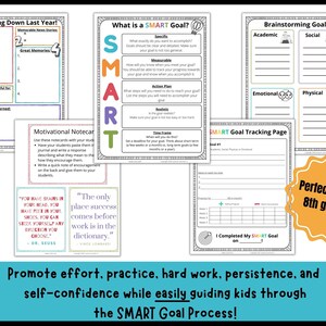 2025 New Years Kids Activities, SMART Goal Setting Lessons for ...