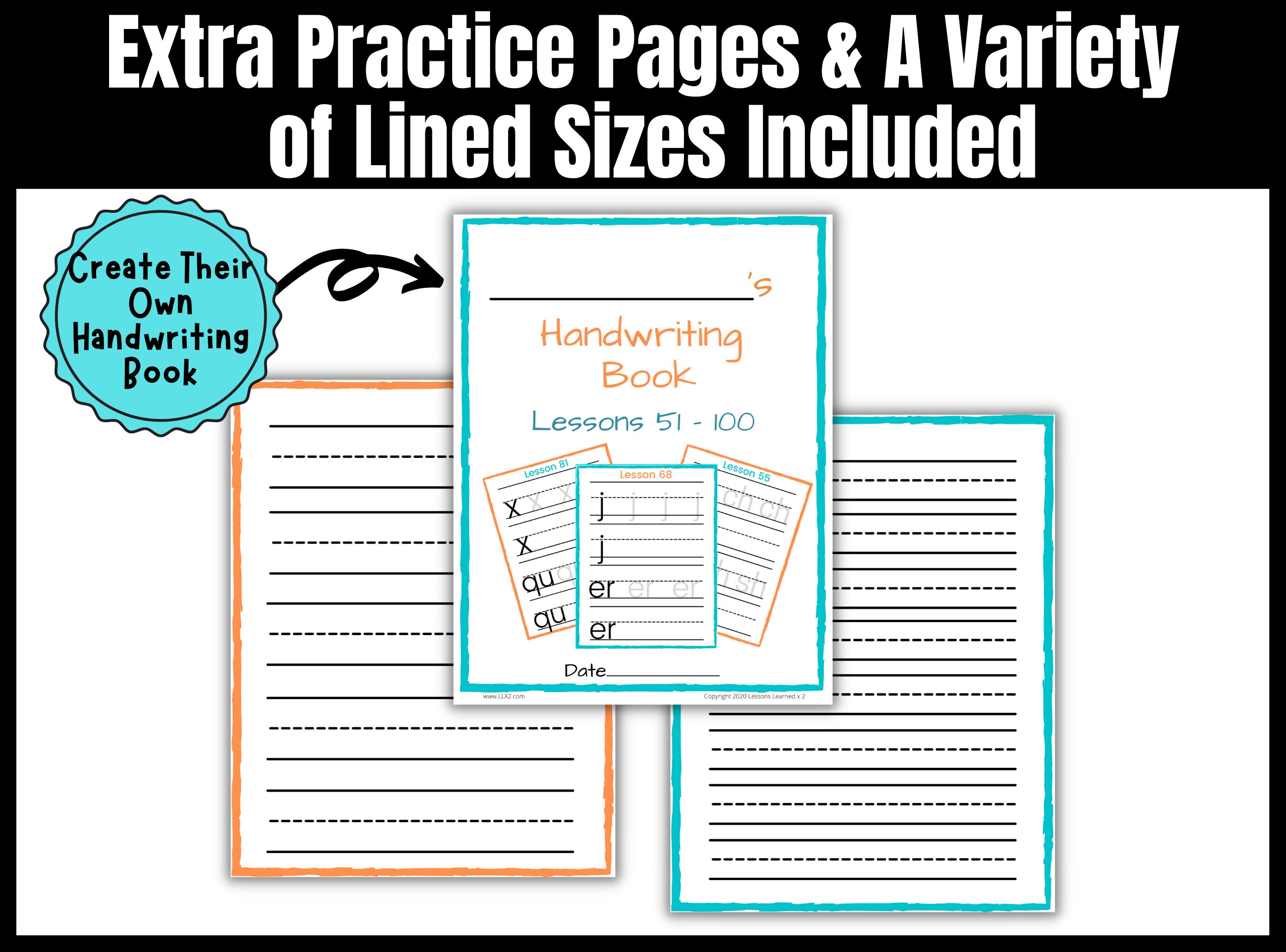 Teach Your Child to Read in 100 Easy Lessons, Flashcards & Handwriting ...