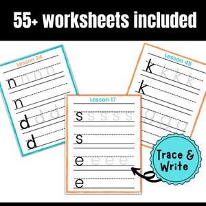 Teach Your Child to Read in 100 Easy Lessons, Flashcards & Handwriting ...