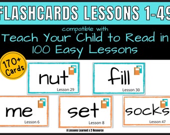 Teach Your Child to Read in 100 Easy Lessons Phonics - Etsy