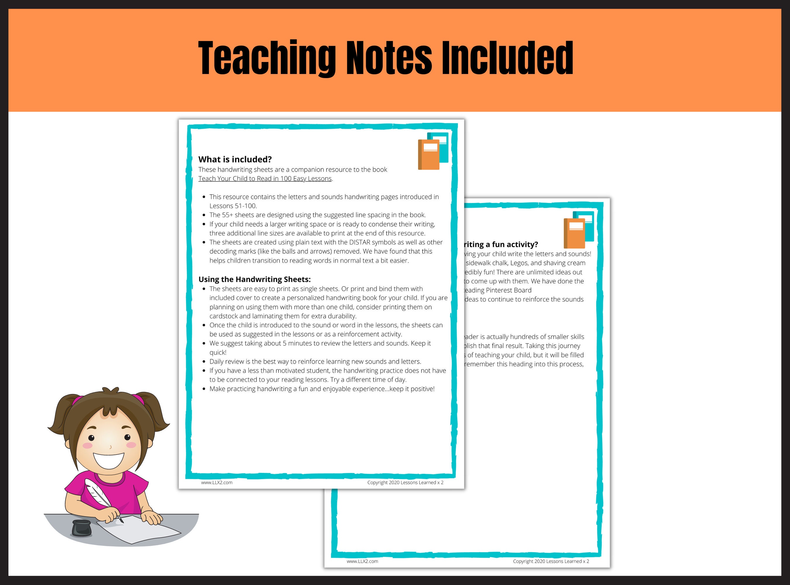 Teach Your Child to Read in 100 Easy Lessons, 100 Easy Lessons Writing ...