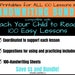 Teach Your Child to Read in 100 Easy Lessons, Handwriting Set Lessons 1 ...