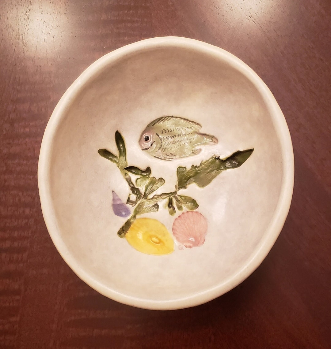 Ocean Sea Bowl - Salt Marsh Pottery - Etsy