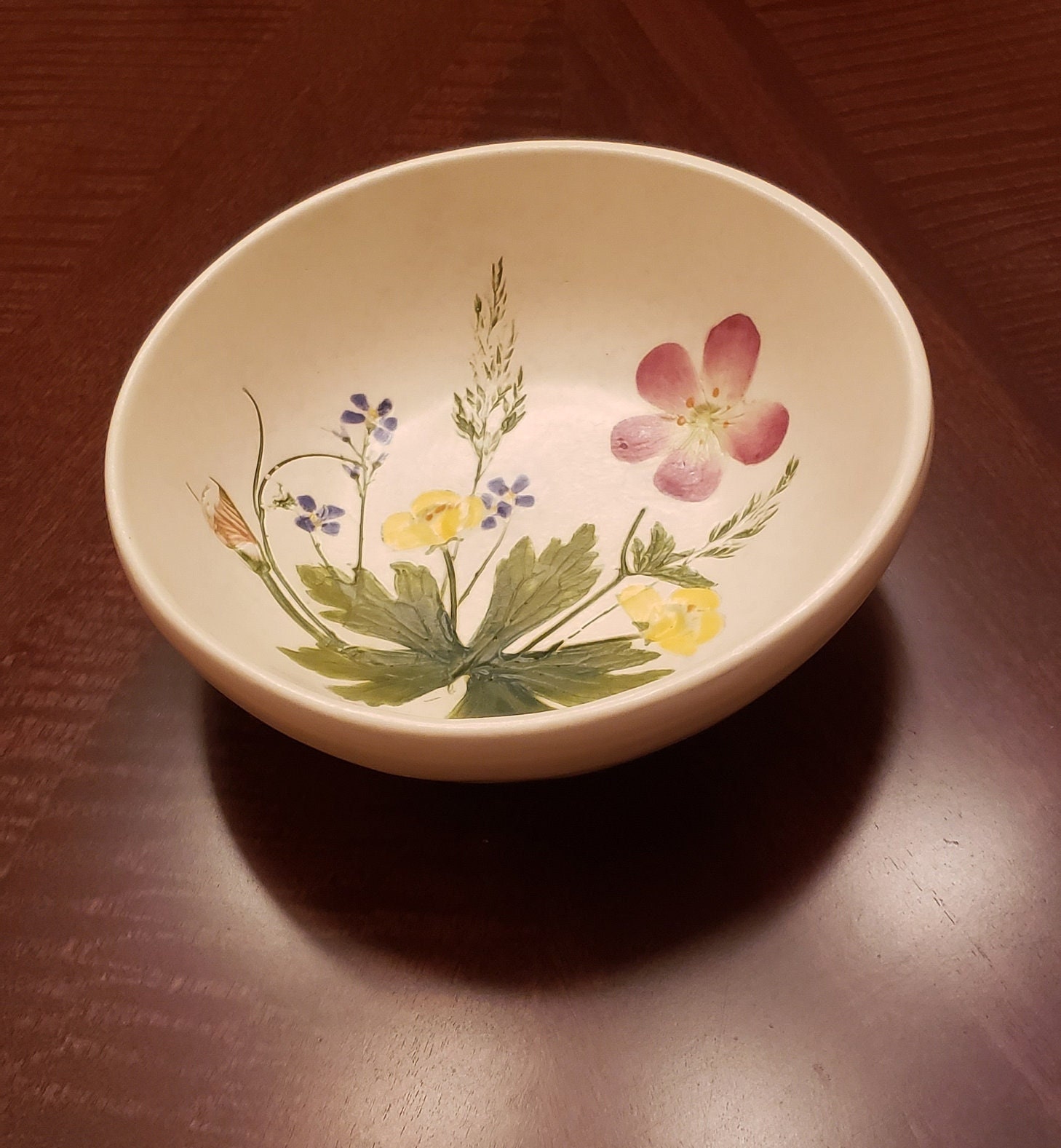 Wildflowers Bowl Salt Marsh Pottery - Etsy