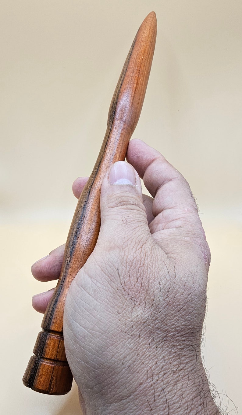 Wood Carved Magic Wand - Ancient Mage Spellcaster - Etsy
