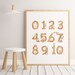 Woodland Alphabet and Numbers Print Forest ABC Nursery Wall - Etsy