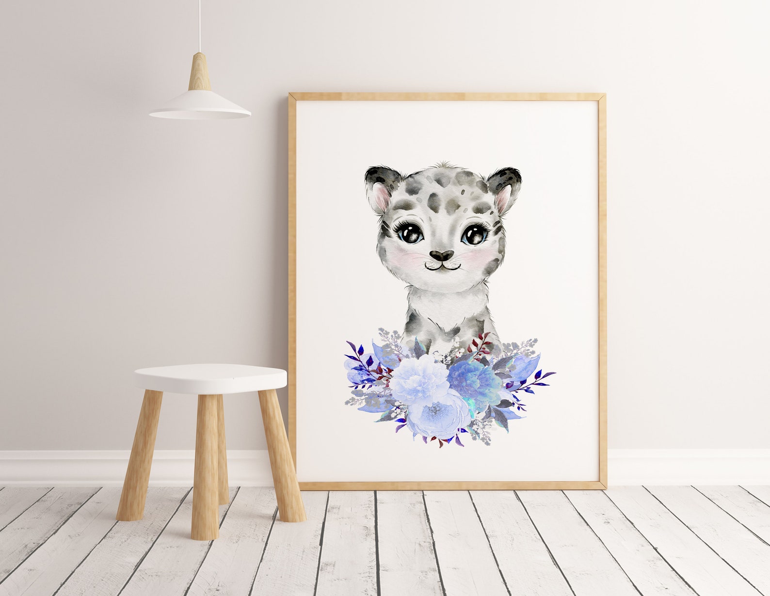 Arctic Animal Print, Winter Animals Wall Decor, Animal Bouquet Nursery ...
