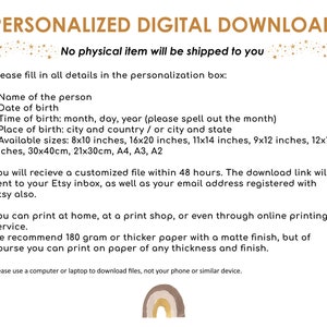 Custom Space Alphabet Numbers Print, Personalized Name Astronaut Animal ...