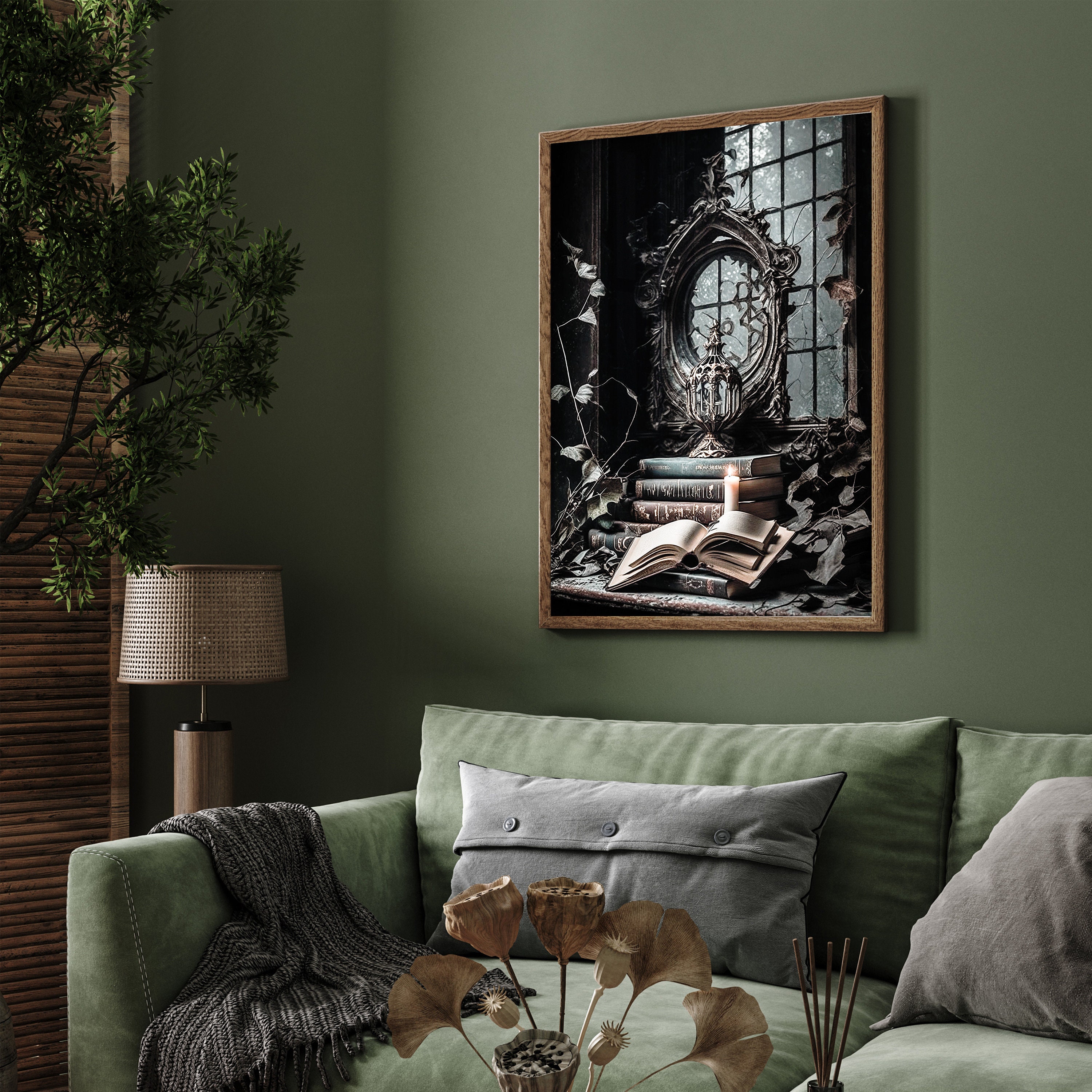 Abandoned Gothic Library, Goth Vintage Books, Still Life, the Dark ...