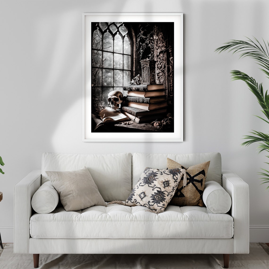Dark Academia Wall Decor Abandoned Gothic Library Victorian - Etsy