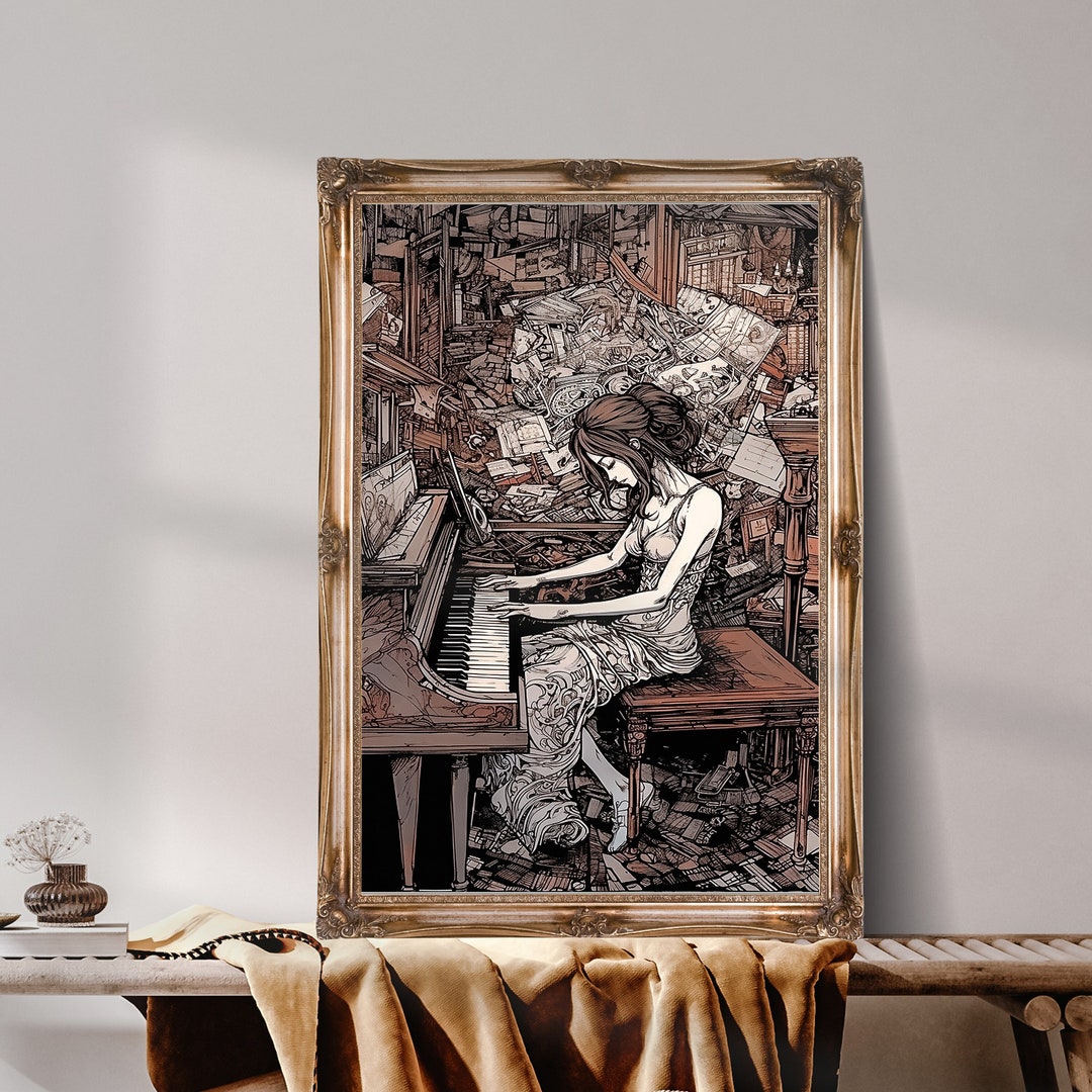 Music Room Wall Decor, Musical Wall Art, Printable Wall Art, Piano Art ...