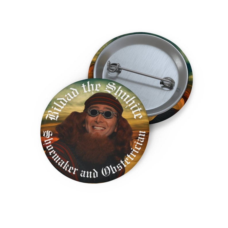 Good Omens 2 Bildad the Shuhite Pin - Etsy.de