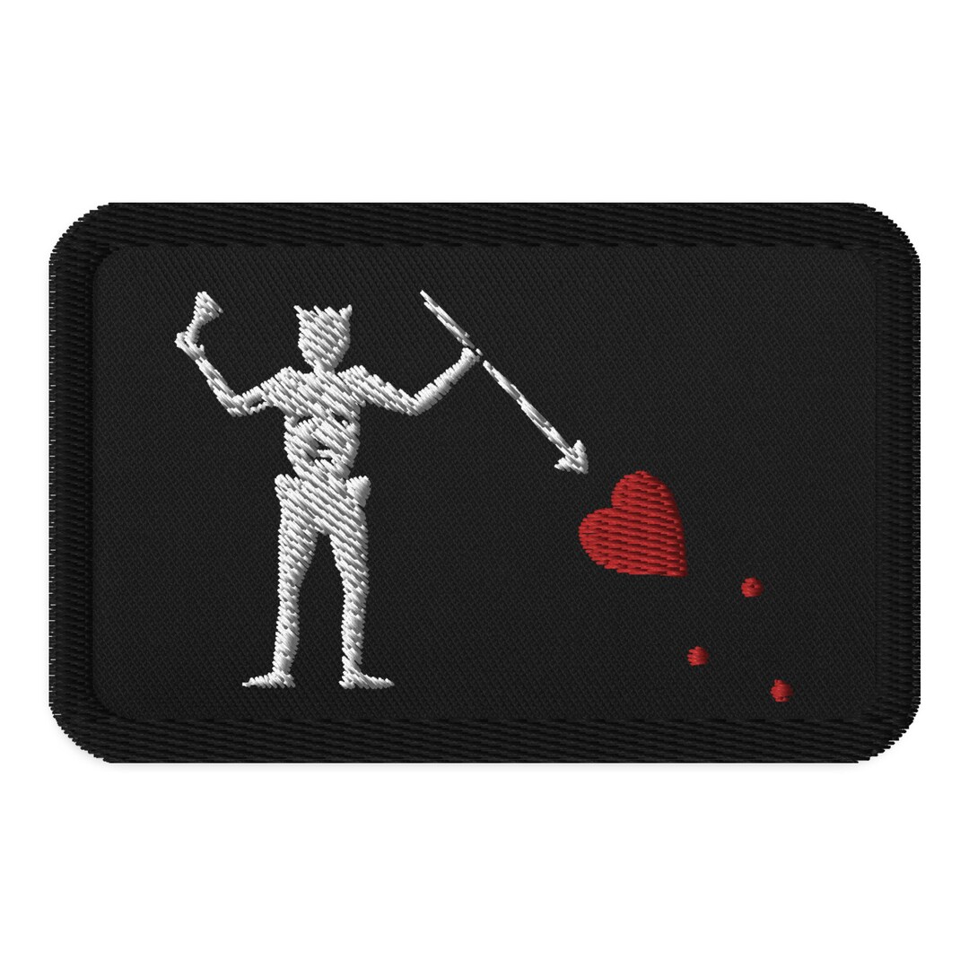 Our Flag Means Death Blackbeard Flag Embroidered Patch - Etsy