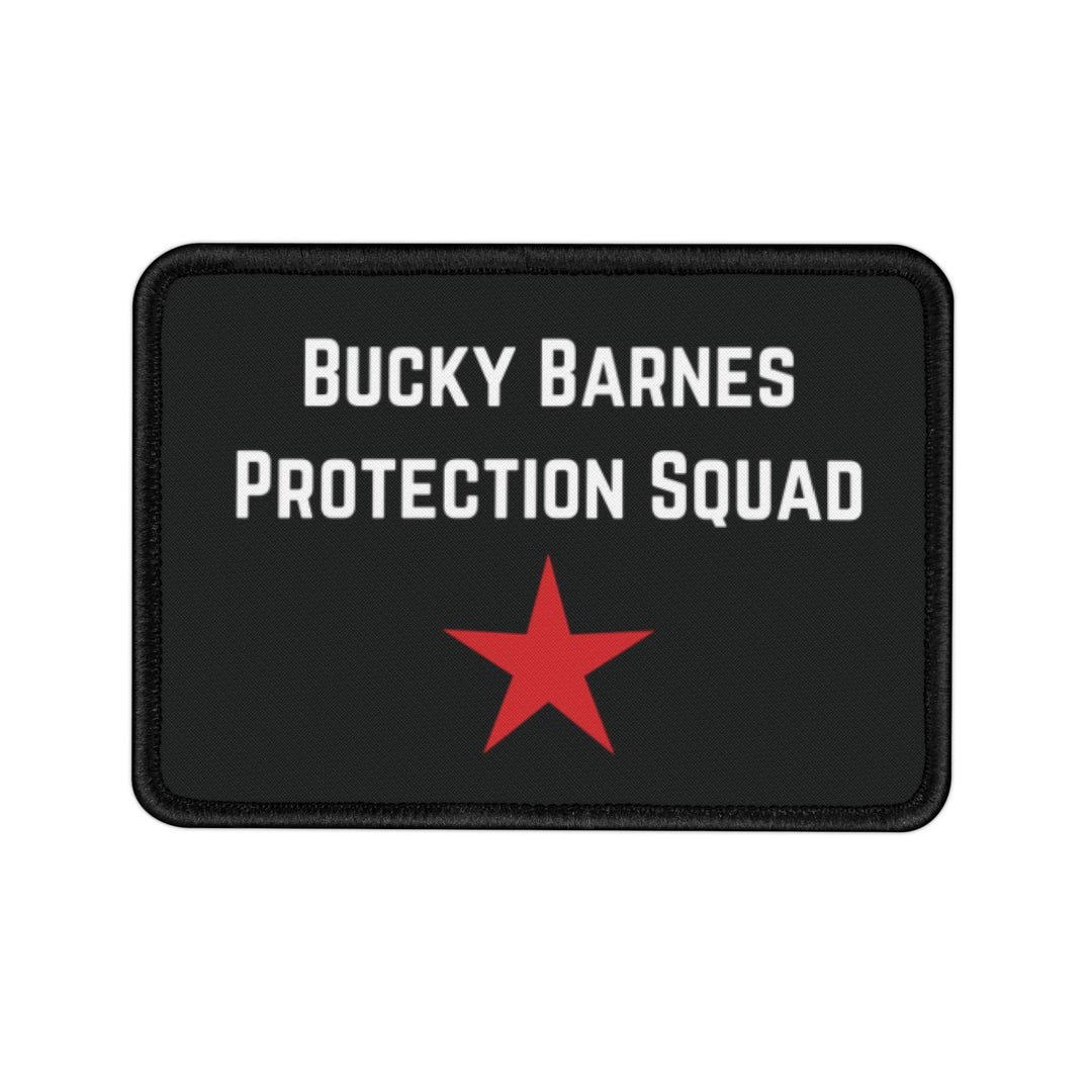 Bucky Barnes Protection Squad Printed Iron-on Patches - Etsy