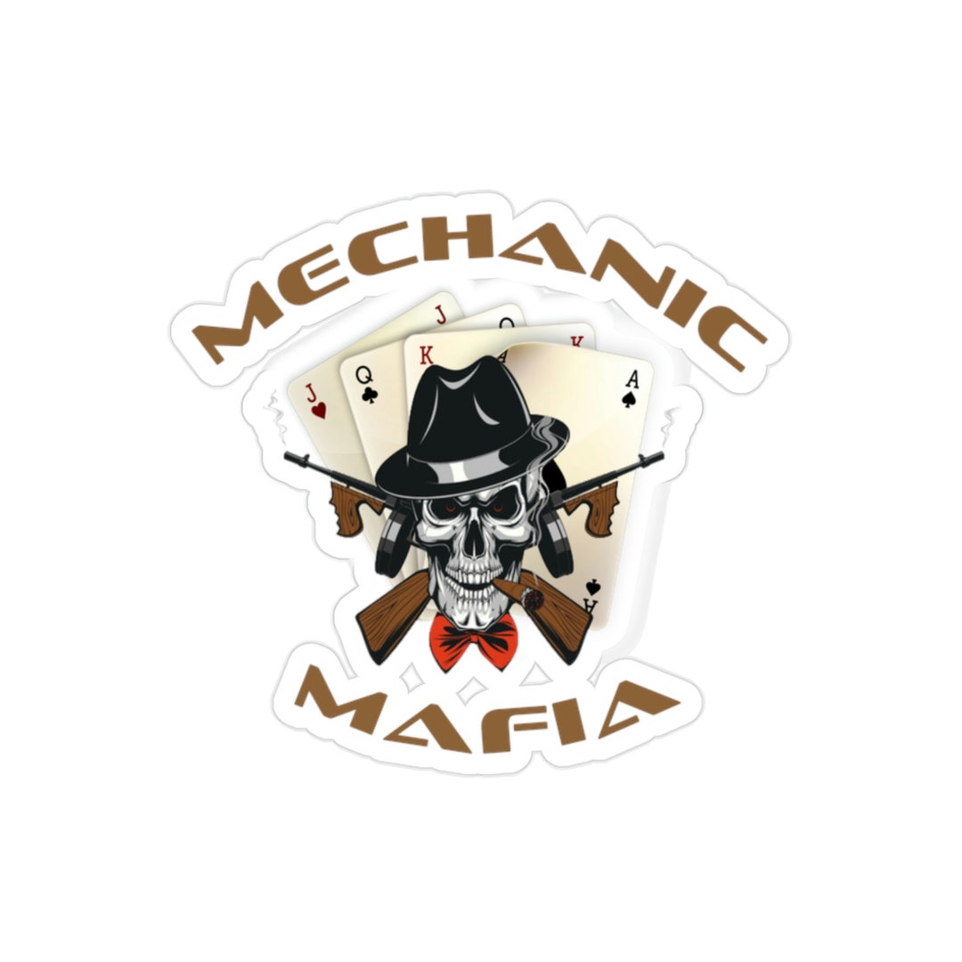 Mechanic Mafia Transparent Outdoor Stickers, Die-cut, 1pcs - Etsy