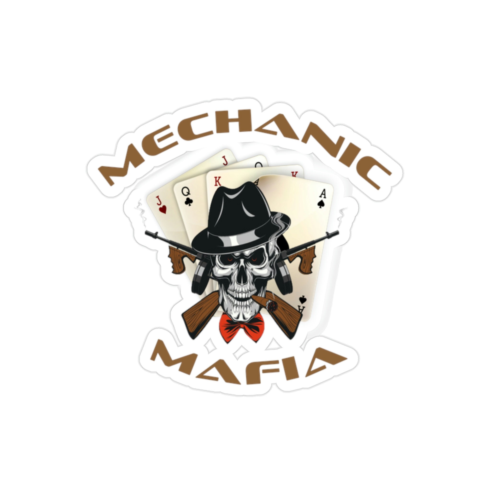 Mechanic Mafia Transparent Outdoor Stickers, Die-cut, 1pcs - Etsy