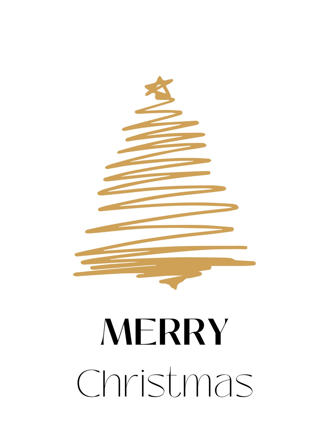 Merry Christmas Printable Sign - Etsy