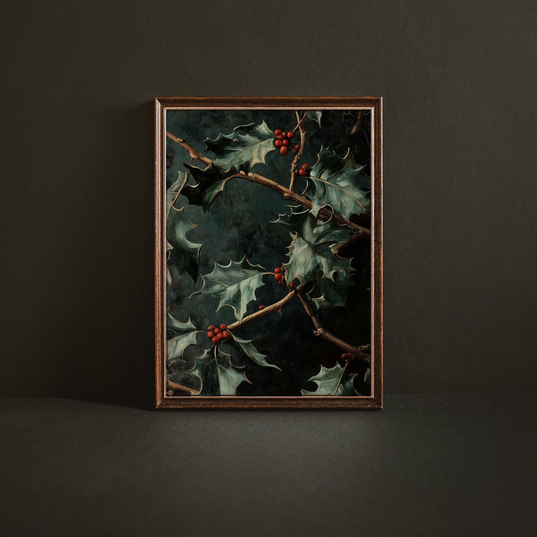 Holly Poster - Etsy